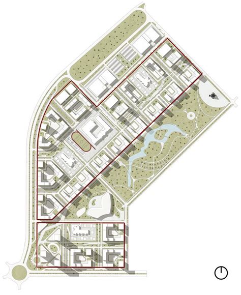 Masterplan Генплан микрорайона Планы местности Градостроительство Генеральный план