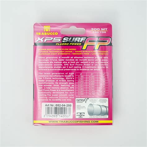 Купить Леска Trabucco T-Force XPS Surf Fluoro Power 300 м