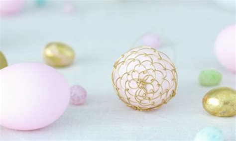 Easter Tree Floating Centerpiece Egg Baskets Tutorial