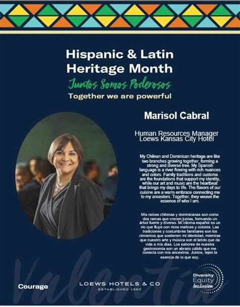 Marisol Cabral On Linkedin Honoring Hispanic And Latin Heritage Month