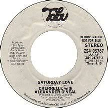 Cherrelle With Alexander Oneal Saturday Love 1985 Vinyl Discogs