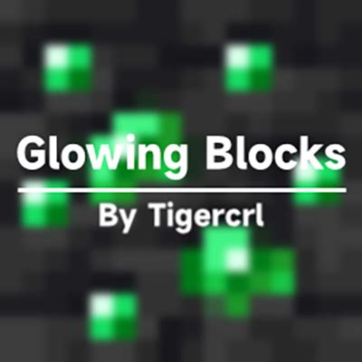 Glowing Blocks Minecraft Resource Packs CurseForge