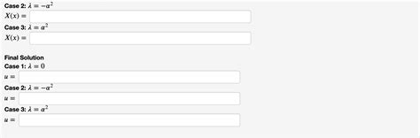 solved 1 point 1 is typed as lambda a as alpha the pde