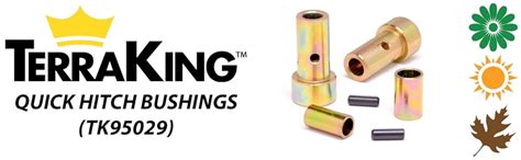 Terraking Tk95029 Quick Hitch Bushing Kit Imatch 7