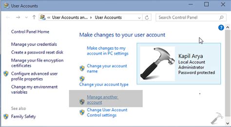 Enable Or Disable Guest Account In Windows