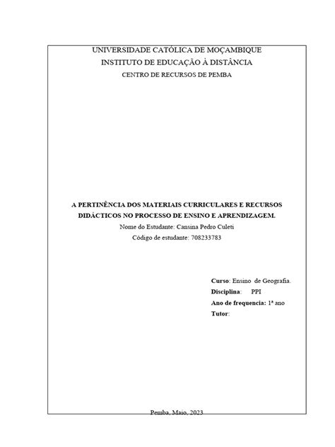 Praticas Pedagogicas Pdf Aprendizado Pedagogia