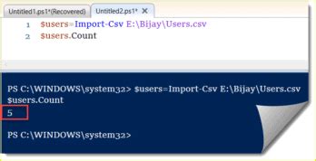 How To Create An Array In Powershell From Csv File Spguides