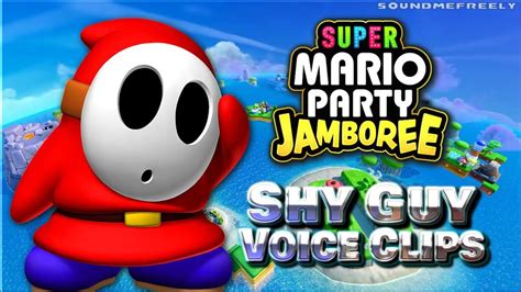 All Shy Guy Voice Clips • Super Mario Party Jamboree Voice Lines
