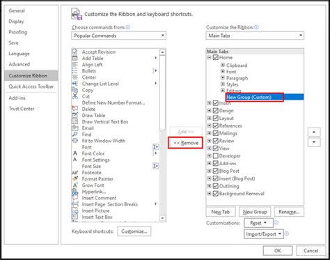 how to customize ribbon group policy in outlook [2024]