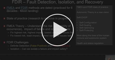 Fdir Fault Detection Isolation And Recovery Theory Difference