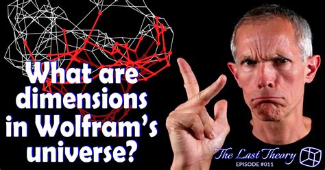 The Last Theory Podcast 011 What Are Dimensions In Wolframs Universe