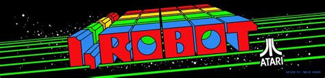 Irobot Atari Arcade Classics Marquee For Reproduction Headerbacklit