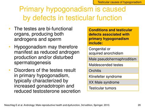 Ppt Male Hypogonadism Classification Powerpoint Presentation Free