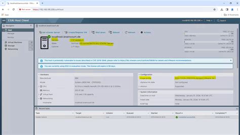 Set Up And Configure A Vmware Esxi Host Part 2