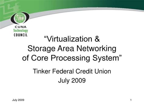 ppt “virtualization and storage area networking of core processing