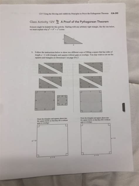 12 9 using the moving and additivity principles to