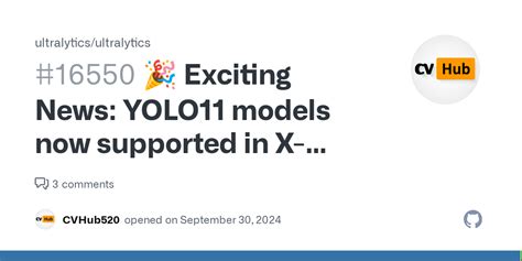 🎉 Exciting News Yolo11 Models Now Supported In X Anylabeling 🚀 · Issue 16550 · Ultralytics