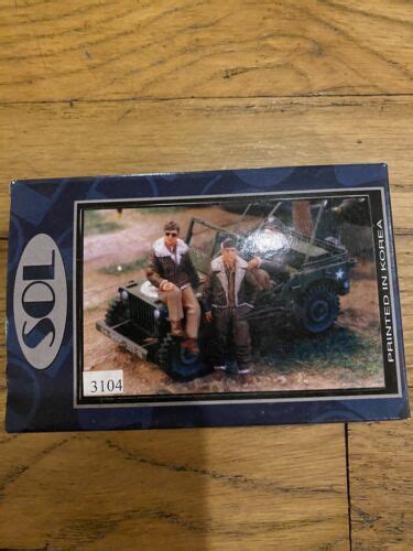 Sol Models Mm104 19000 1 35 Scale Wwii Us Army Air Force Pilot Resin Model Kit 4697552884