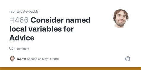 consider named local variables for advice · issue 466 · raphw byte