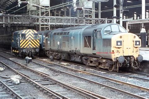 Original 35mm Slide Class 37 37099 London Liverpool Street 1981 £4