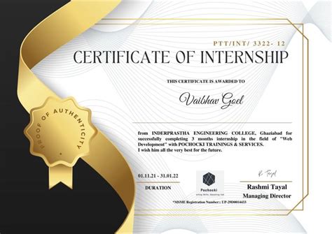 Vaibhav Goel On Linkedin Internship Training Webdevelopment Web