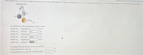 solved i a ﻿determine the acceleration of each