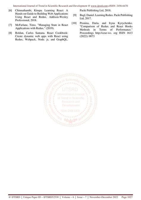 Redux State Management System A Comprehensive Review Pdf Web Development Internet