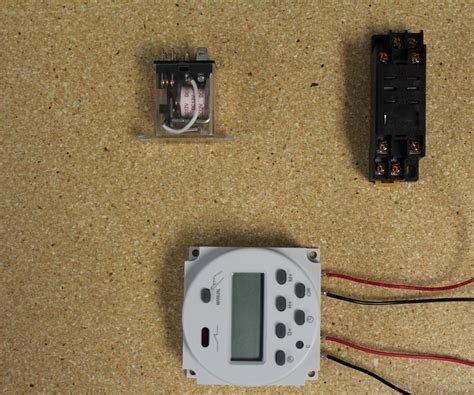 12v Relay With Timer Switch 4 Steps Instructables