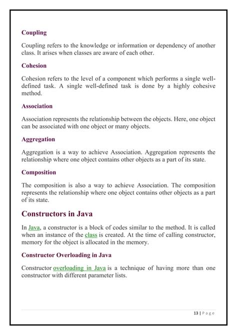 Java Notespdf Programming Languages Computing