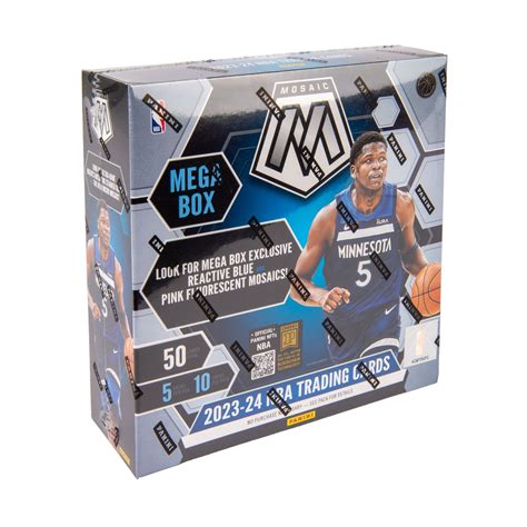Free Shipping Panini Basketball Cards 2023 24 Mosaic Mega Box With
