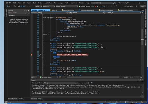 Initialize Of The Settings Does Not Work · Issue 6715 · Dotnet