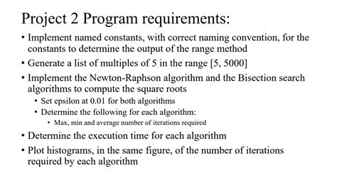Project Problem To Solve O Compute The Square Chegg
