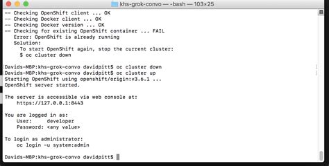 Openshift Quick Start