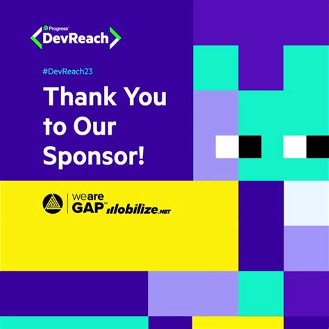 Devreach 2023 On Linkedin Thank You To Our Sponsor Mobilizenet