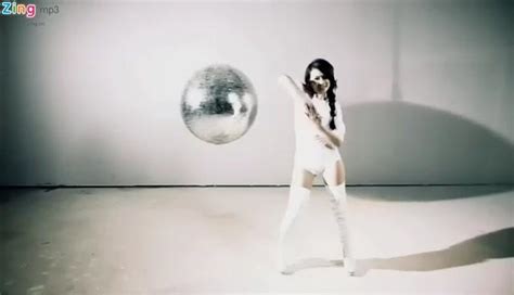 Naked Thu Thuy In Microphone Music Video