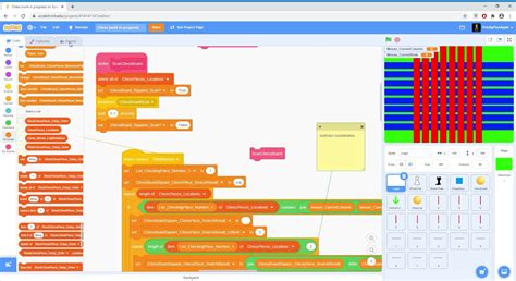 making chess on scratch possibly over complicated it a bit r scratch