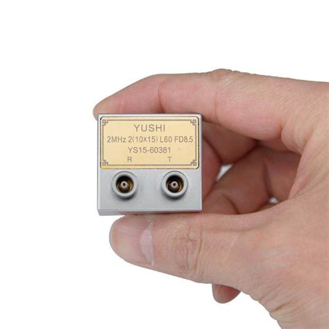 China Longitudinal Dual Element Angle Beam Probe Manufacturers And Suppliers Yushi