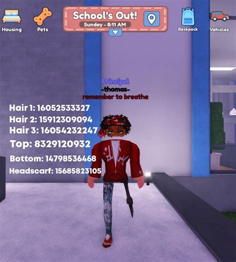 Roblox Bayside High School Boy Outfit Codes Coding School Bayside
