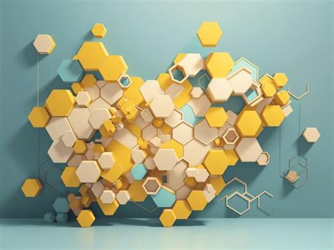Premium AI Image | Innovative Technology Background with Hexagon Shape ...