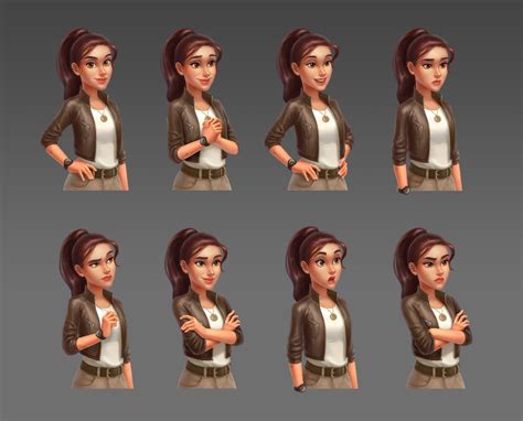Artstation Characters Playrix Games Game Character Design Casual