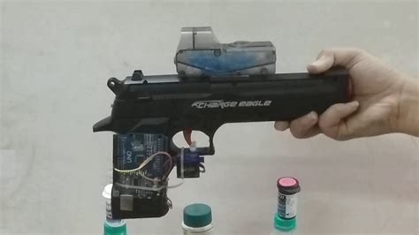How To Trigger A Toy Gun Using Arduino Uno Automatic Gun Using Arduino Uno Youtube How To Trigger A Toy Gun Using Arduino Uno Automatic Gun Using Arduino Uno Youtube