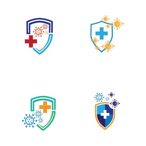 Premium Vector Virus Protection Logo Images Illustration Design