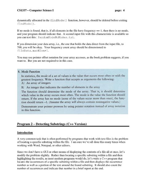 Solved Computer Science I Cs1337 Assignment 5 Modes And