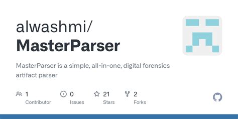 github alwashmi masterparser masterparser is a simple all in one