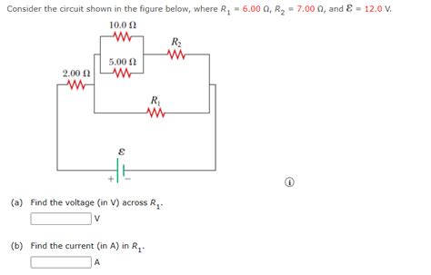 Solved Consider The Circuit Shown In The Figure Below Where Chegg