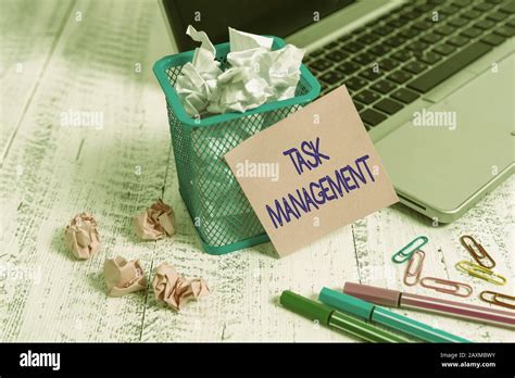 Word Writing Text Task Management Business Photo Showcasing The