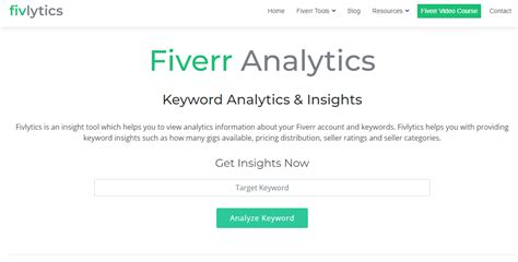 Free Fiverr Keyword Research Tool And Methods Seo Cares