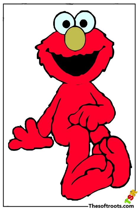 Elmo Drawing