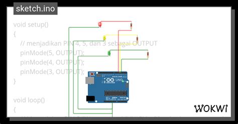 Lalu Lintas Ridho Alfa Xll9 Wokwi Esp32 Stm32 Arduino Simulator