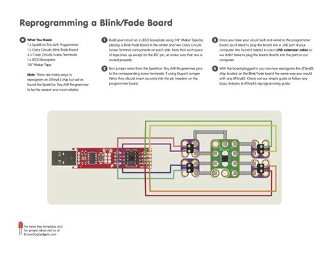 Reprogramming An ATtiny Blink Fade Board RasterWeb